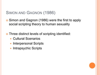 Development and Validation of a New Sexual Script Endorsement Scale | PPTX