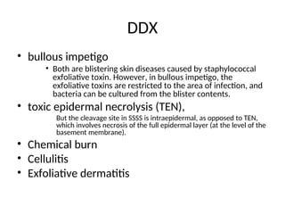 SSSS, ECTHYMA, CELLULITIS, ERYSIPELAS.ppt