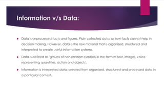 IDENTIFICATION OF SOURCES OF INFORMATION, SEARCHING AND CLASSIFYING ...