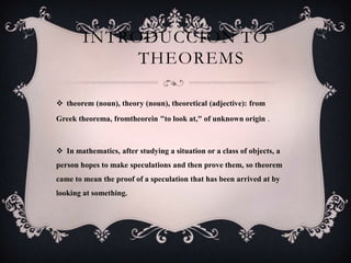 Sss theorem | PPTX