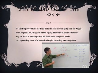 Sss theorem | PPTX