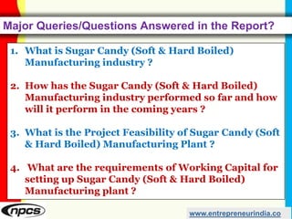 Sugar Candy Manufacturing Business | PPTX