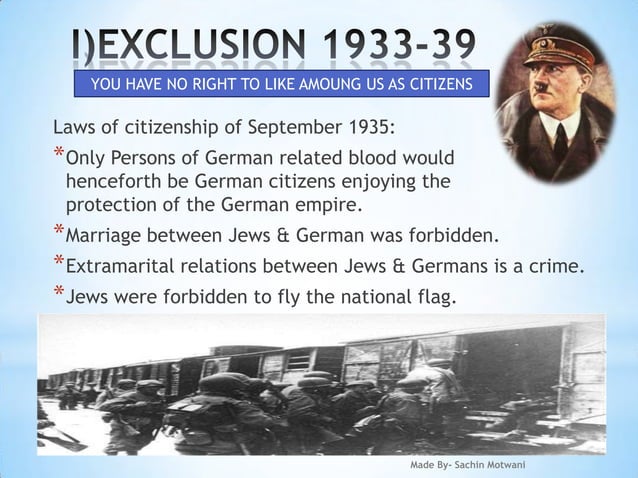 PPT on Hitler's three steps to death | PPTX