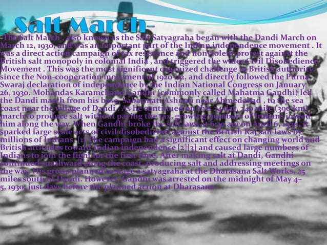 DANDI MARCH | PPTX | Hinduism | Religion & Spirituality