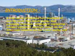 Three Major Industries | PPTX