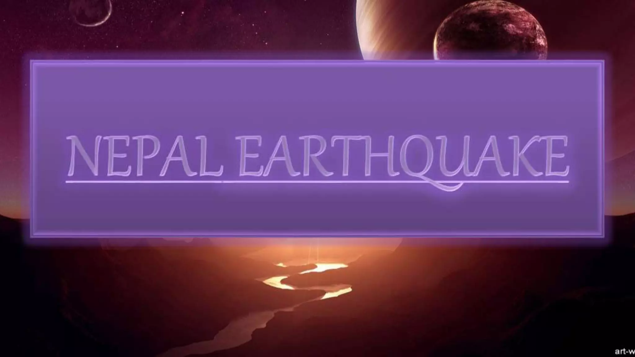 Earthquakes -its effects on environment | PPTX | Geography | Science
