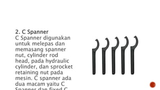 pengertian dan fungsi special service tools | PPTX