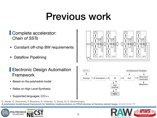 An Fpga Based Acceleration Methodology And Performance Model For Iterative Stencils Ppt