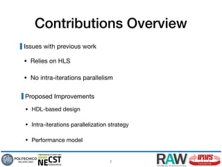 An FPGA-based acceleration methodology and performance model for ...