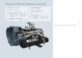 Siemens Steam Turbine SST-600 | PDF