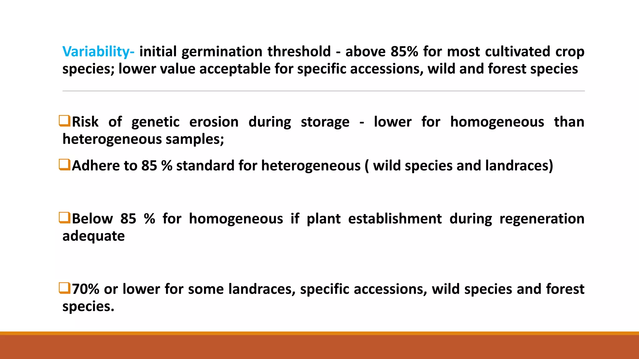 GUIDELINES FOR SENDING SEEDS TO NETWORK OF ACTIVE/WORKING COLLECTIONS | PPT
