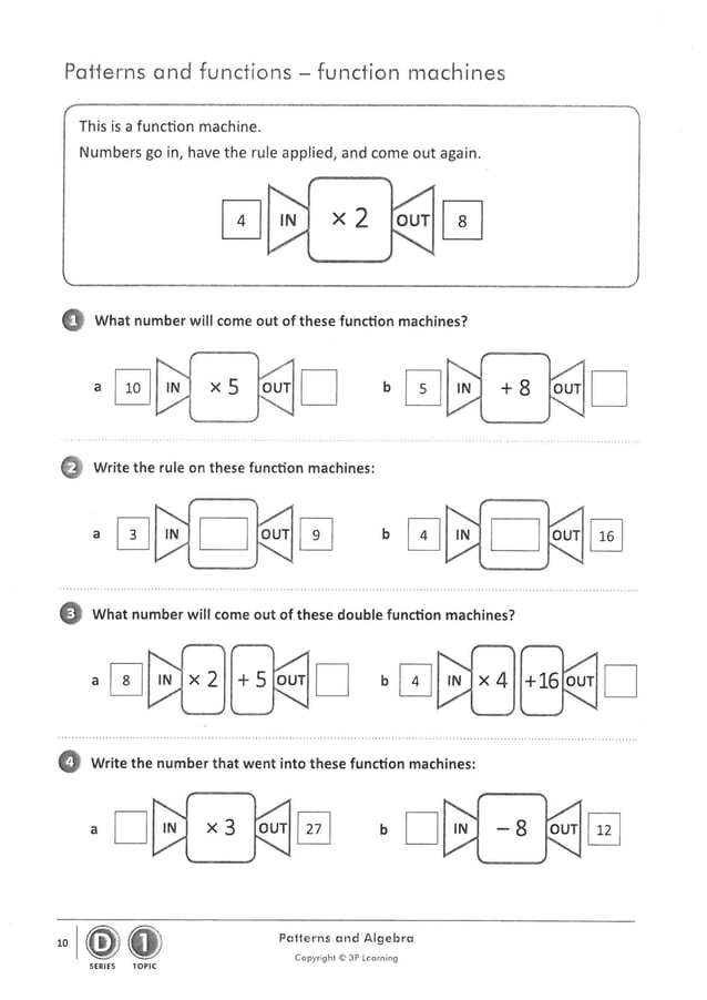 Homework 3 Week 1 Term 2 Patterns and Algebra | PDF