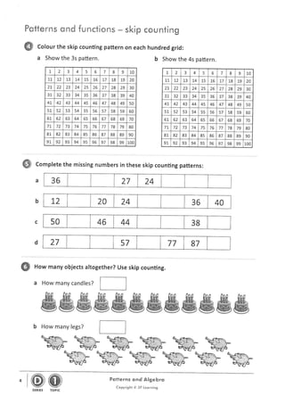 Homework 2 Week 1 Term 2 Patterns and Algebra | PDF | Homework and Study | Education