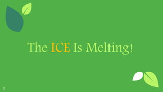 ICE MELTING - Global Warming | PPTX