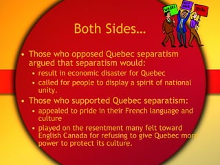 Quebec Independence Movement | PPT