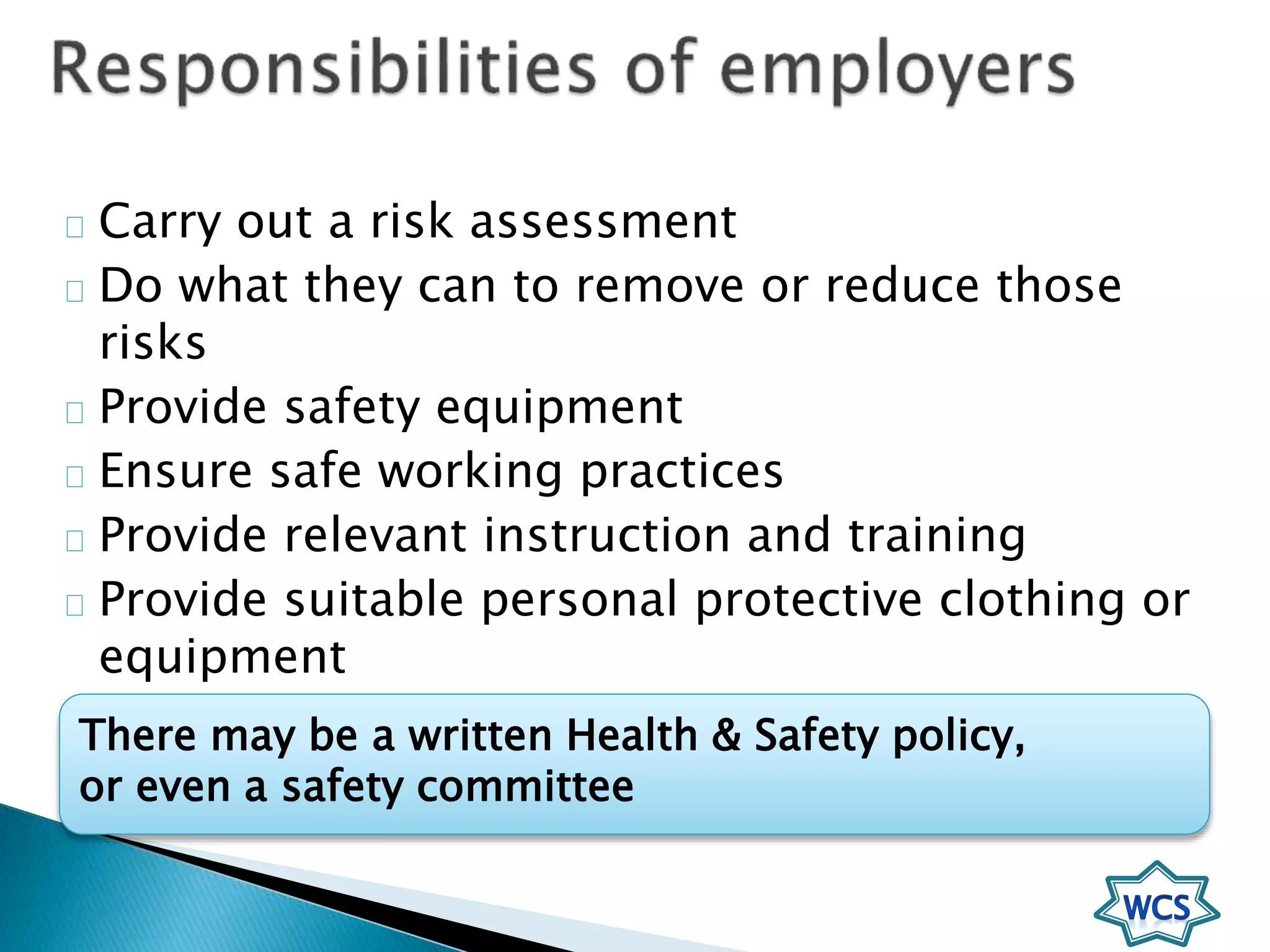 Safety (Security) Training | PPTX