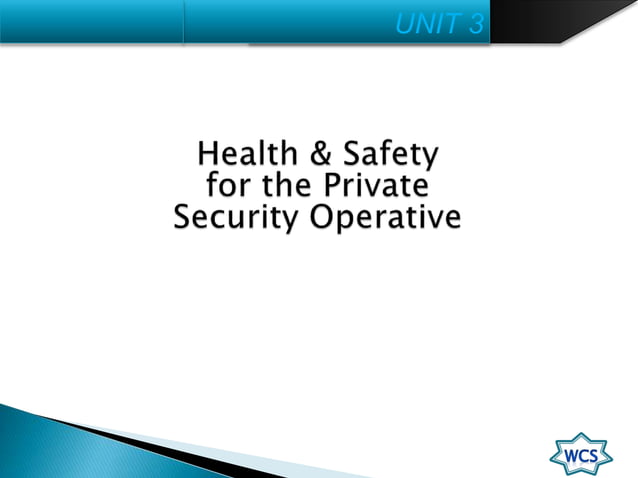 Safety (Security) Training | PPTX | First Aid | Injuries