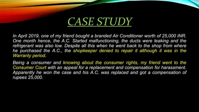 SST CONSUMER AWARNESS | PPTX