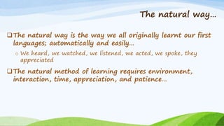 EnglishLanguageTeaching_Methods | PPTX