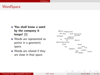 Sst evalita2011 basile_pierpaolo | PPT