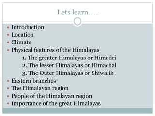 The abode of snow_The Himalaya | PDF