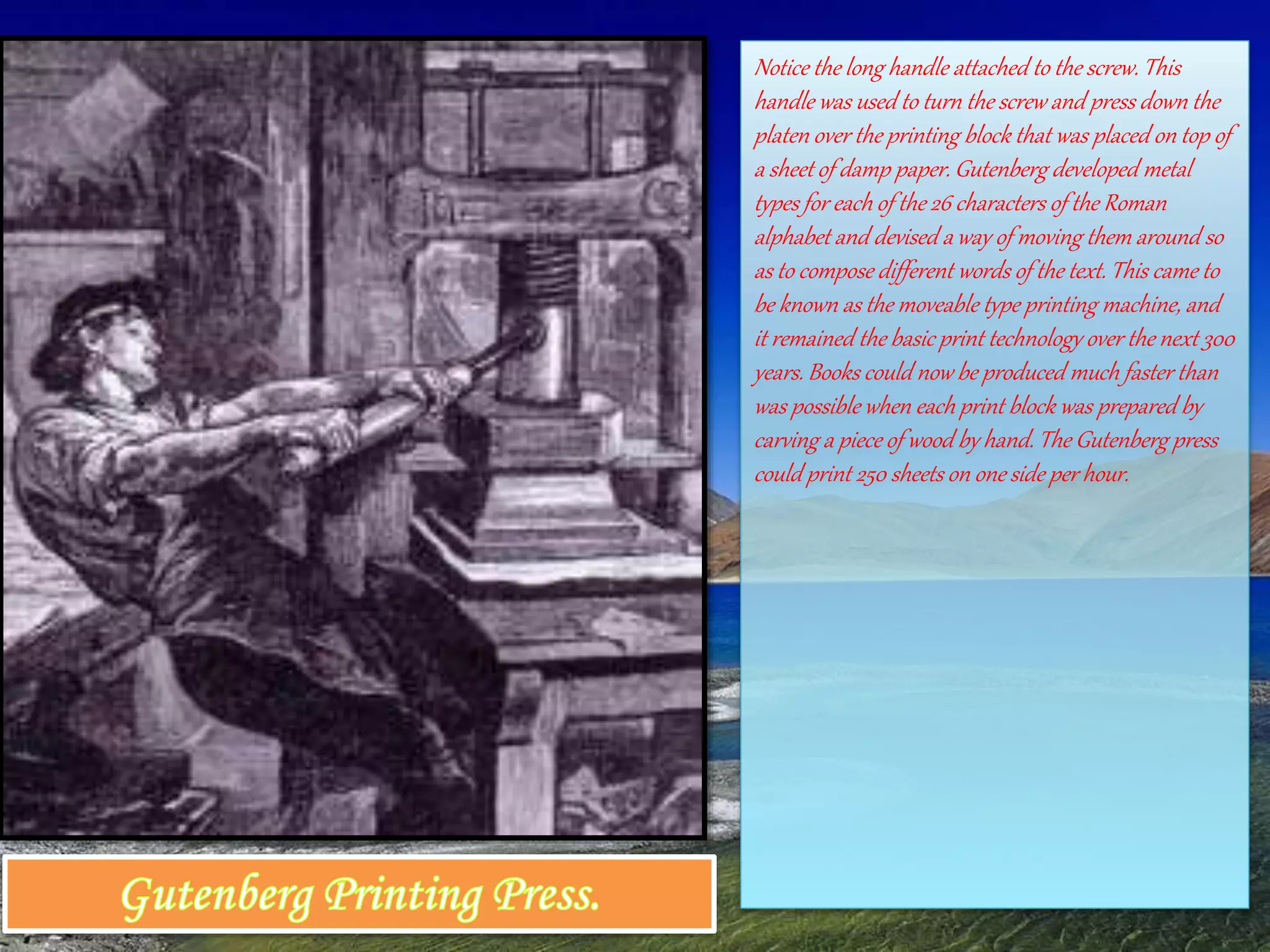 PRINT CULTURE AND THE MODERN WORLD | PPTX