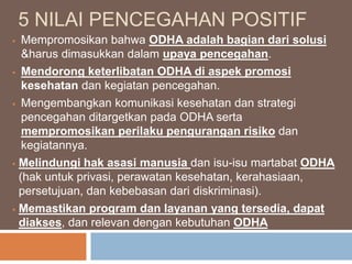 sSTIGMA ODHA, PRINSIP HIDUP DGN ODHA, FAMILY CENTERED.ppt