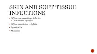 Skin and Soft Tissue Infections: Operative approach | PPTX