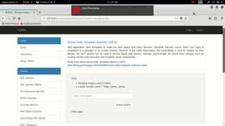 Server-side template injection- Slides | PPTX