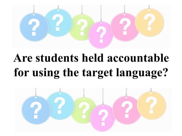 Tips for Target Language Use in the Foreign Language Classroom # ...