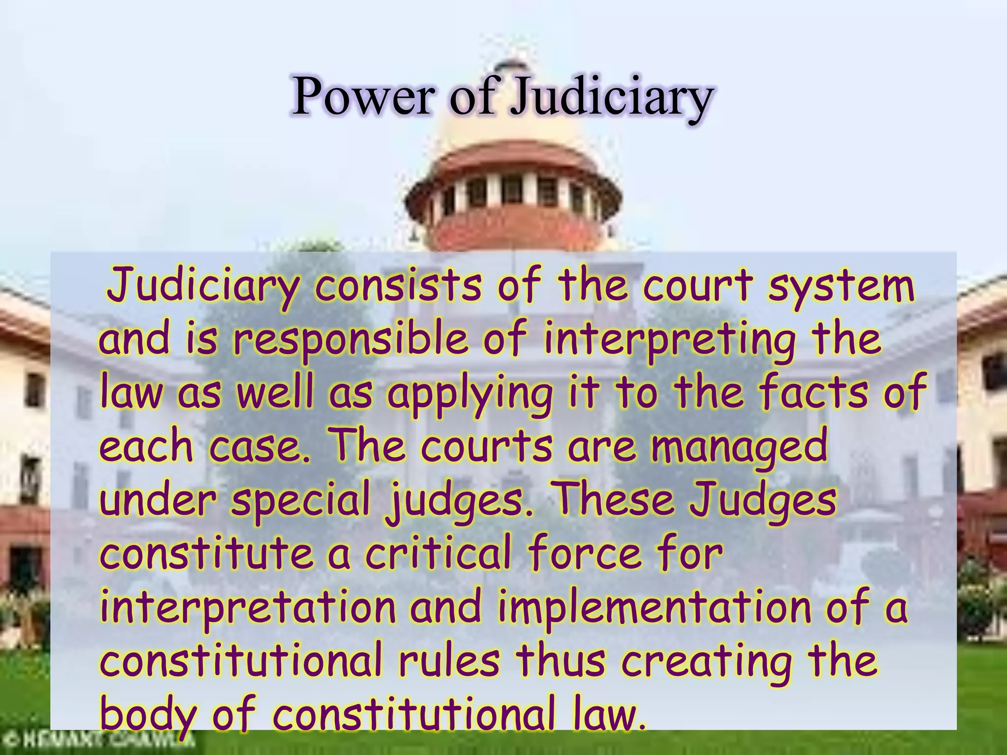 Judiciary in India | PPTX