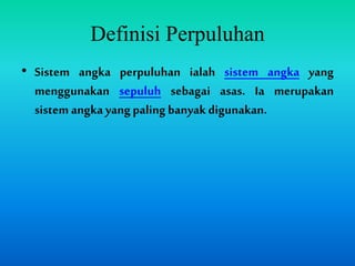 Sstm perpuluhan | PPTX