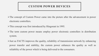 voltage profile improvement in distribution system | PPTX | Gas and Electric | Home Utilities