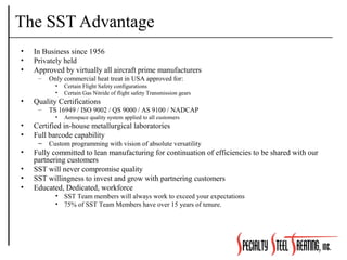 SST Capabilies Overview 2013 | PPT