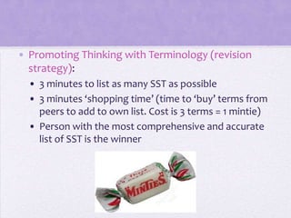 Subject SpecificTeminolgy | PPTX