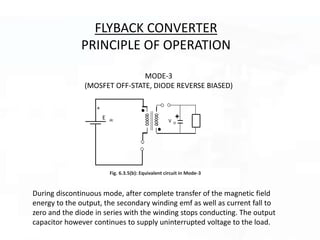 SOLID STATE TRANSFORMER - USING FLYBACK CONVERTER | PPTX