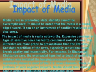 Role Of Media In Shaping Public Opinion | PPT