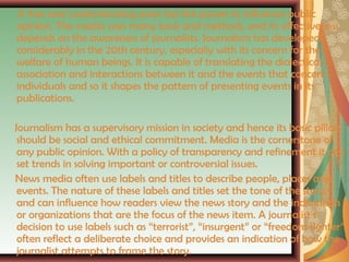 Role Of Media In Shaping Public Opinion | PPT