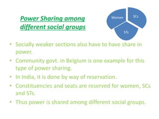 power sharing | PPT