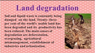 Land and soil Resources | PPTX