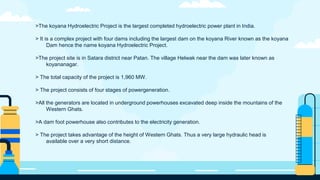 Koyna Hydro-electric Project | PPTX