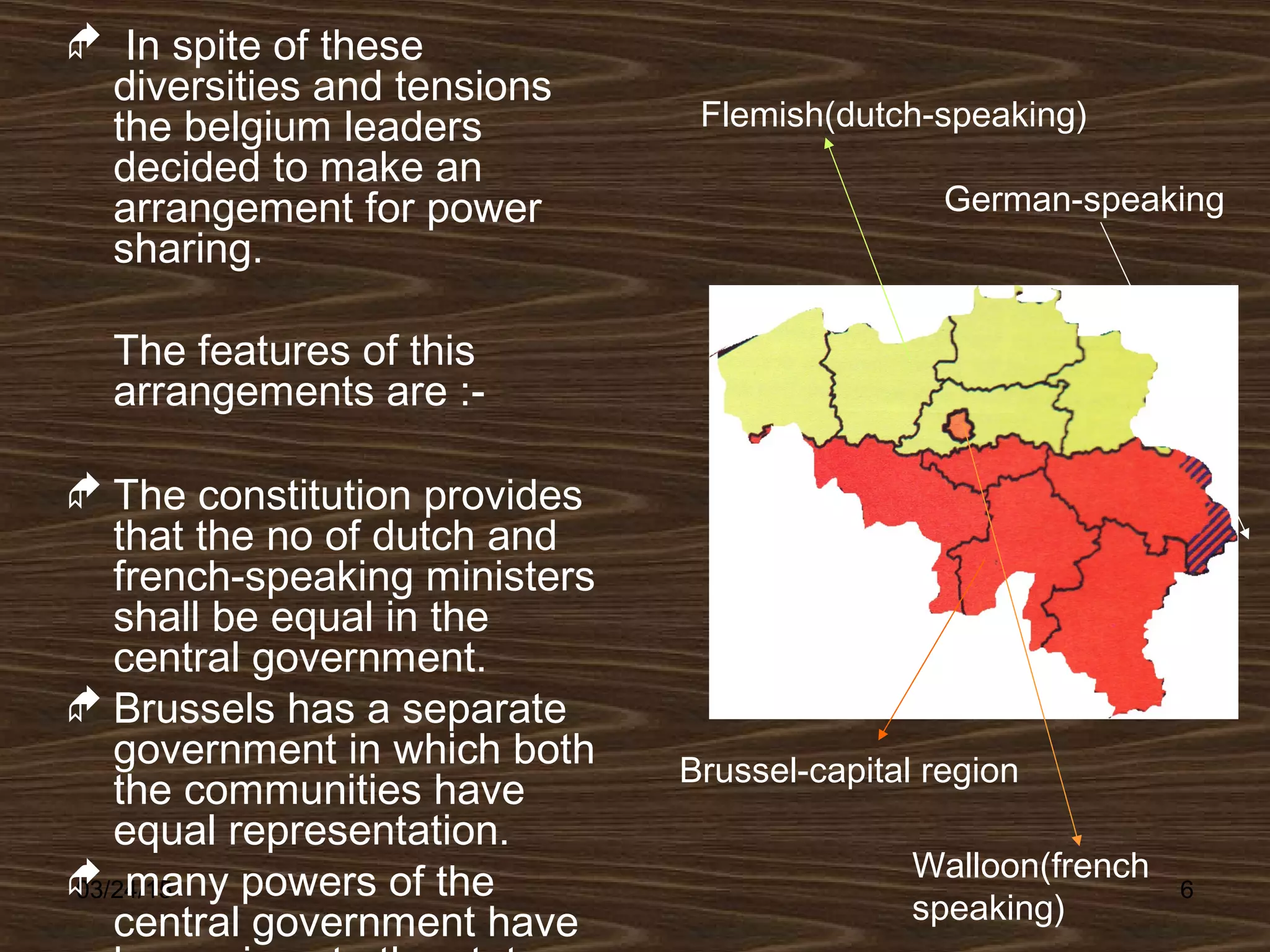 POWER SHARING (social science ppt) | PPT