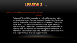 Uttarakhand Forest Fire (sst project) | PPTX