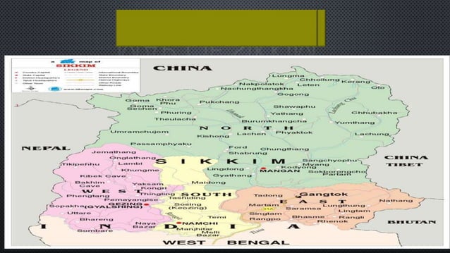 TOPIC GEOGRAPHY OF SIKKIM NEW | PPT