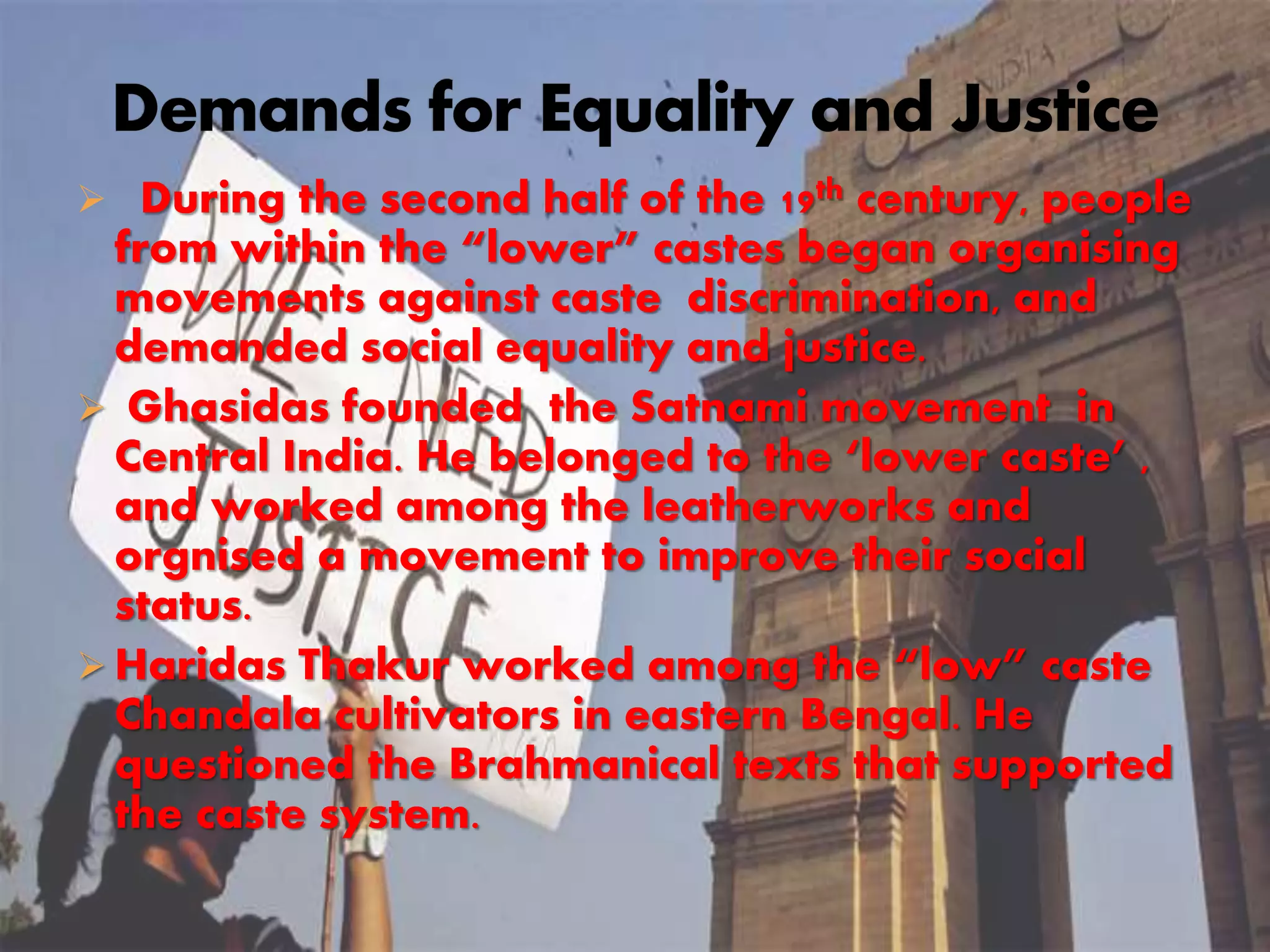 WOMEN CASTE AND REFORM | PPTX