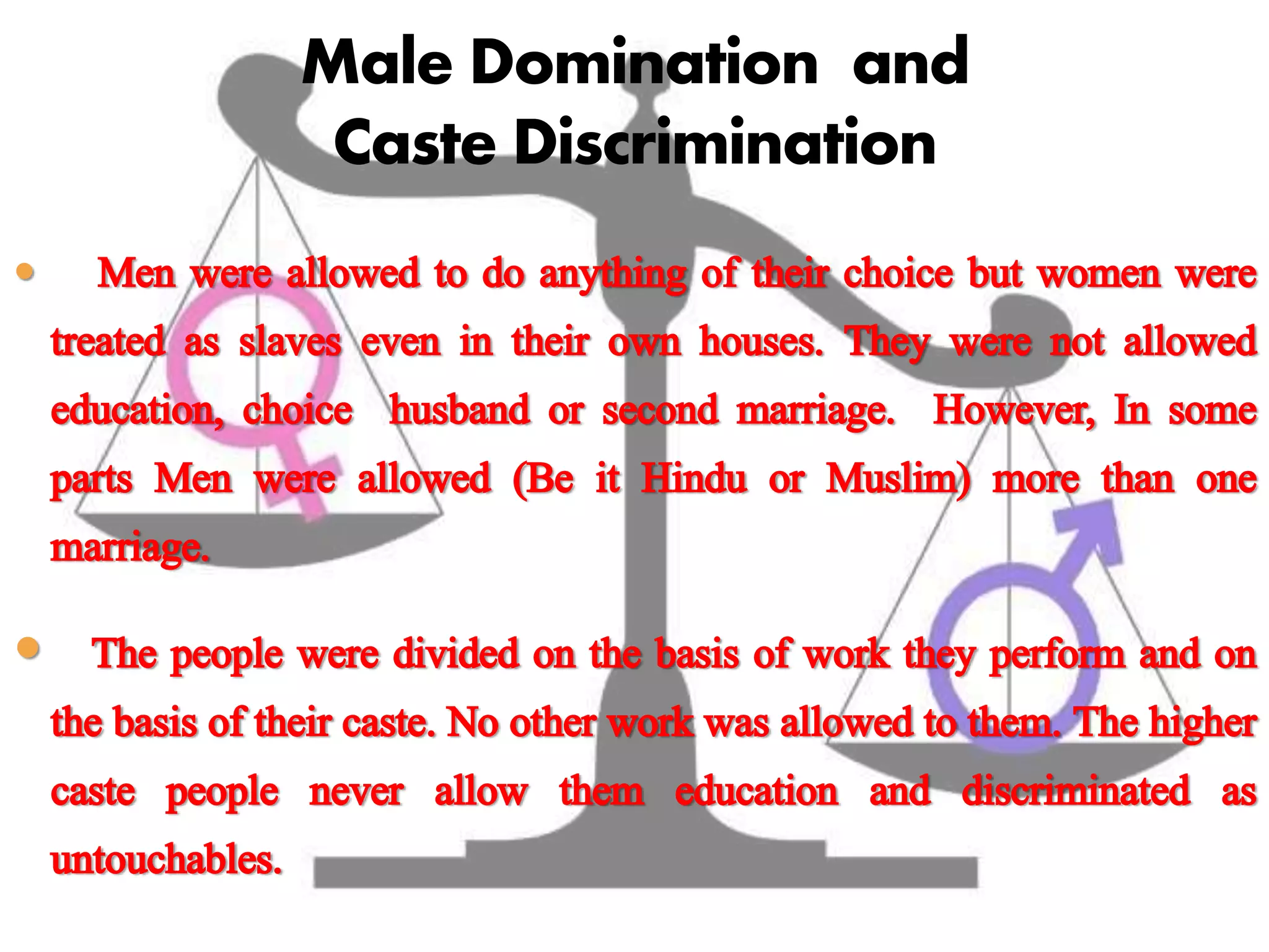 WOMEN CASTE AND REFORM | PPTX
