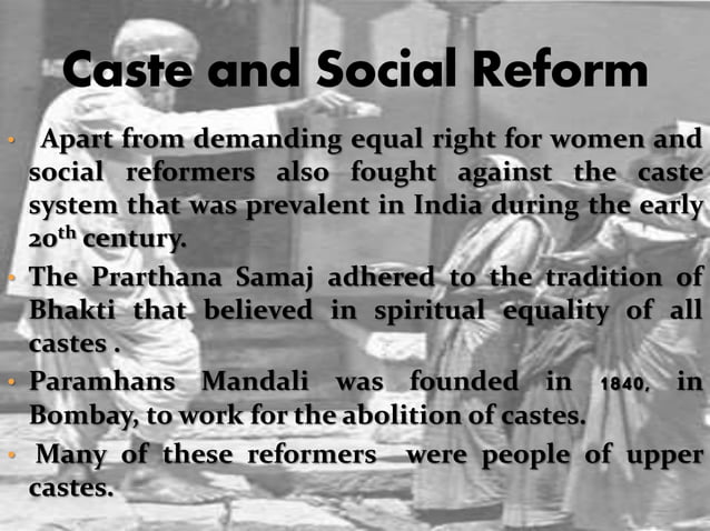 WOMEN CASTE AND REFORM | PPTX | Hinduism | Religion & Spirituality