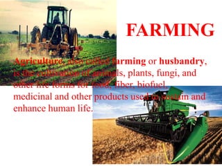 types of farming, agriculture by gaurav ....0009874269483..000