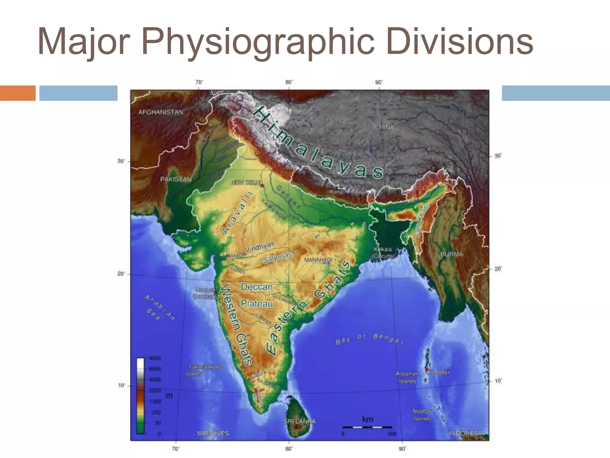 Sst project of PHysical featuers of india | PPTX