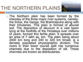 Sst project of PHysical featuers of india | PPTX